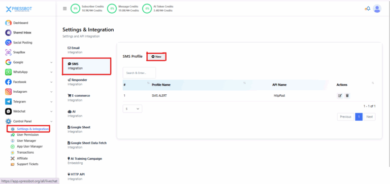 How to Use HTTP POST to Link Custom SMS Gateways in XpressBot – XpressBot
